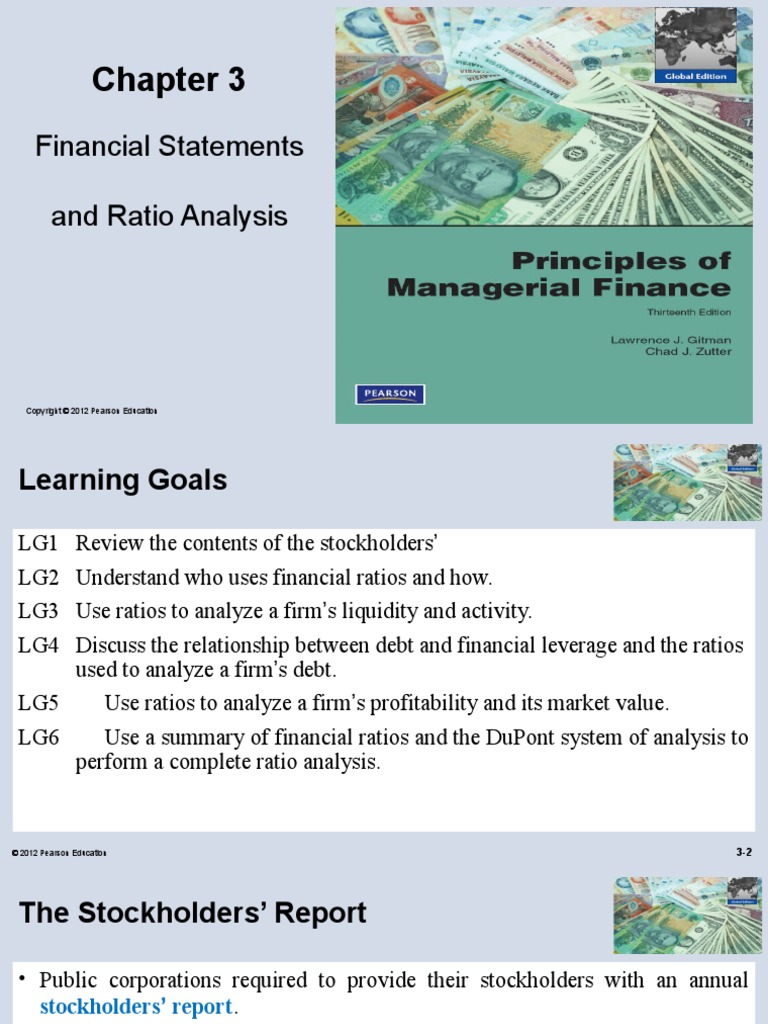 3 - Financial Statements and Ratio Analysis Ratios - Liquidity Ratios and Activity Ratios | PDF ...