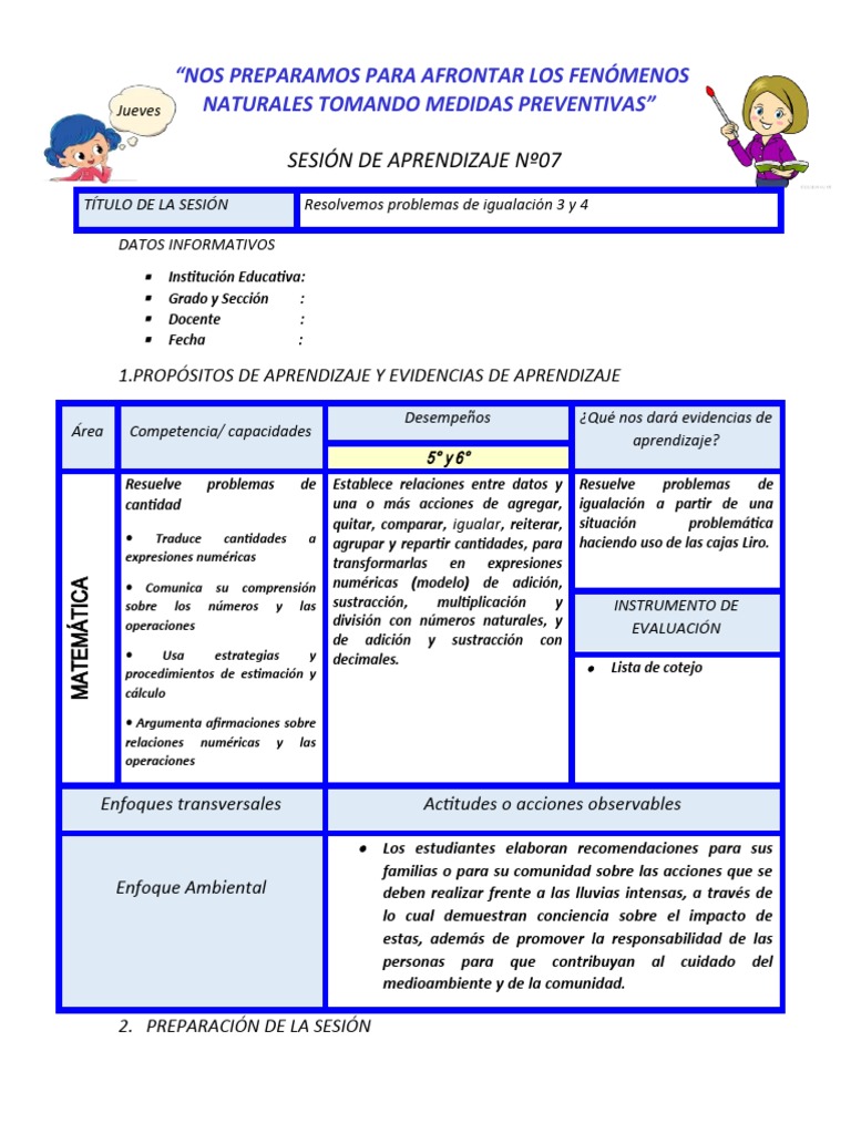 5° y 6° Jueves 20 S7 | PDF | Aprendizaje | Evaluación
