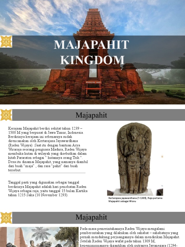 History of Majapahit | PDF