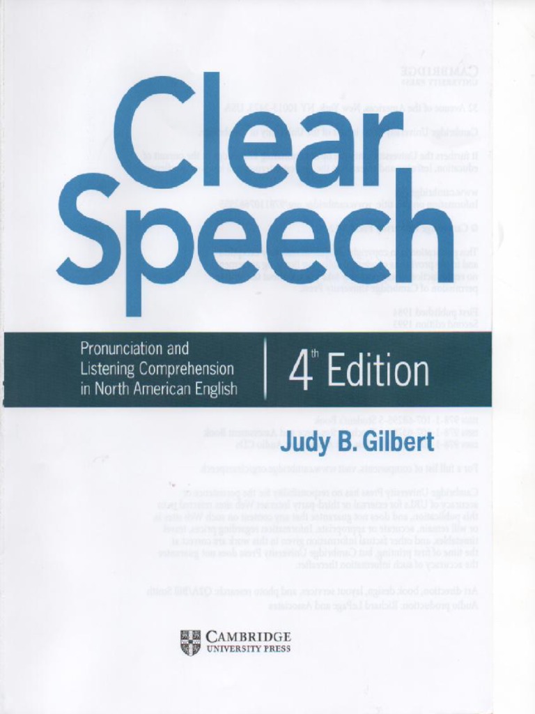 Clear Speech 4ed | PDF