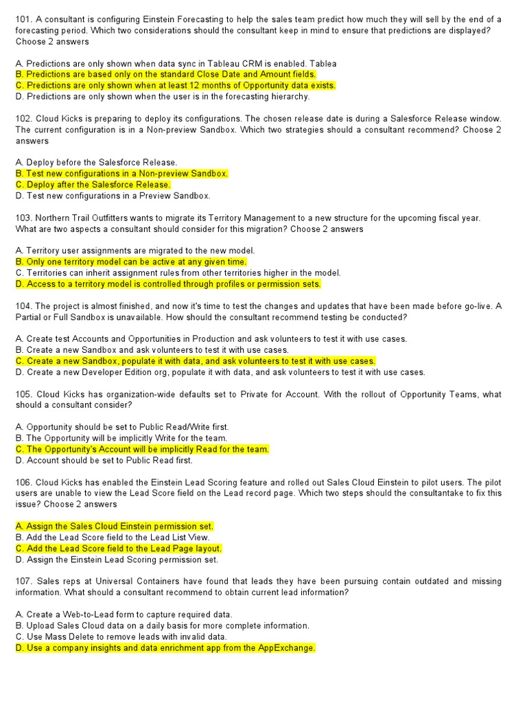 SCC Questions SET 101 - 200 Q - A | PDF