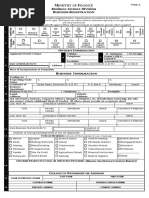 Deregistration Form (STR-3) | PDF | Taxes | Public Finance