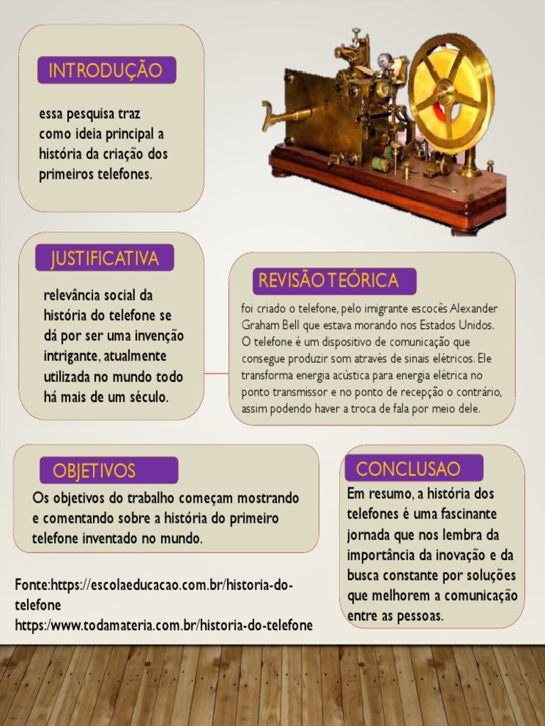 História do Primeiro Telefone | PDF