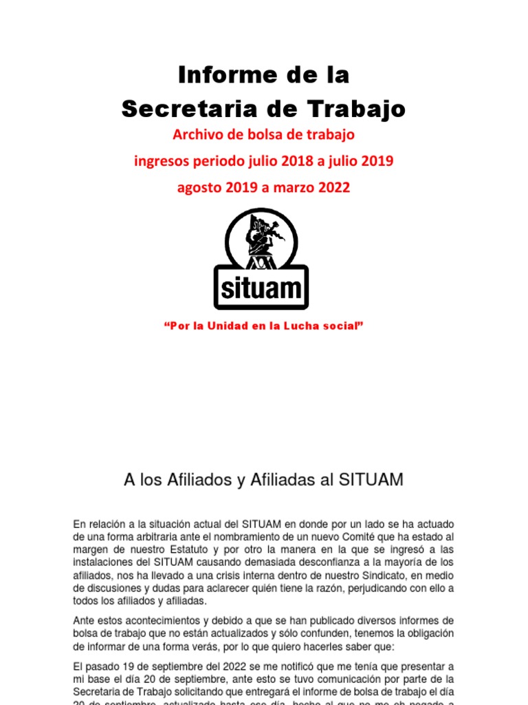 Informe BT 3 | PDF