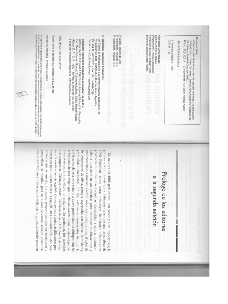 U03 BLEICHMAR Subjetividad en Riesgo PP 121 A 140 PDF | PDF