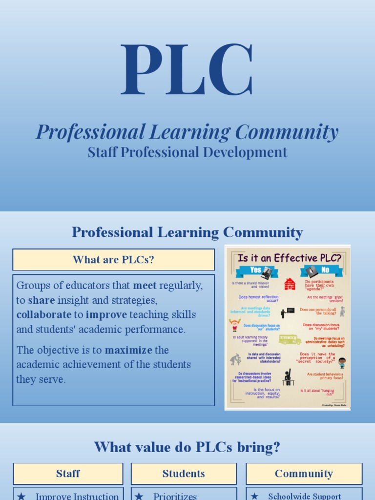CLC Collaborative Learning Communities - Gould Debonnett Parks | PDF | Teachers | Change