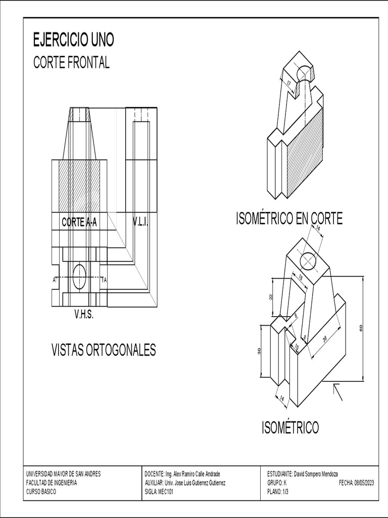 Corte de autocad | PDF