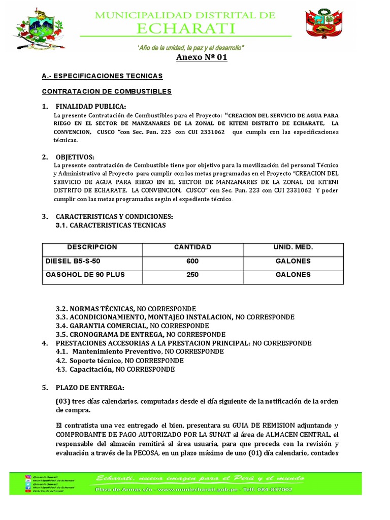 EE. TT. Combustible | PDF