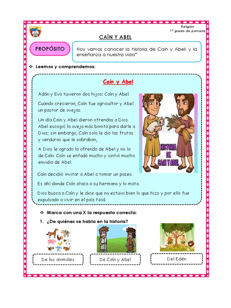 Ficha de Cain y Abel | PDF