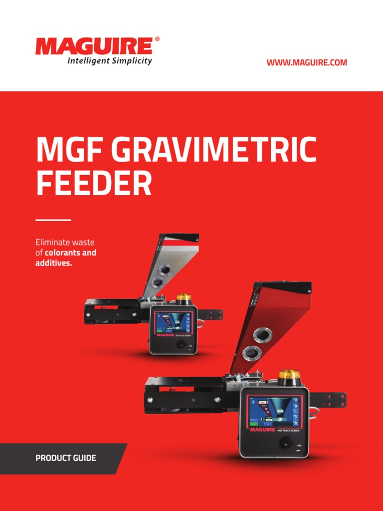 Maguire MGF Gravimetric Feeder Guide | PDF | Extrusion | Accuracy And ...