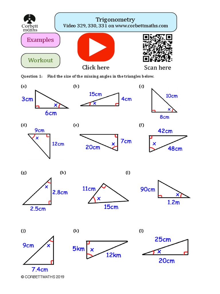 Trigonometry Pdf Use Pdf Trigonometry Triangle