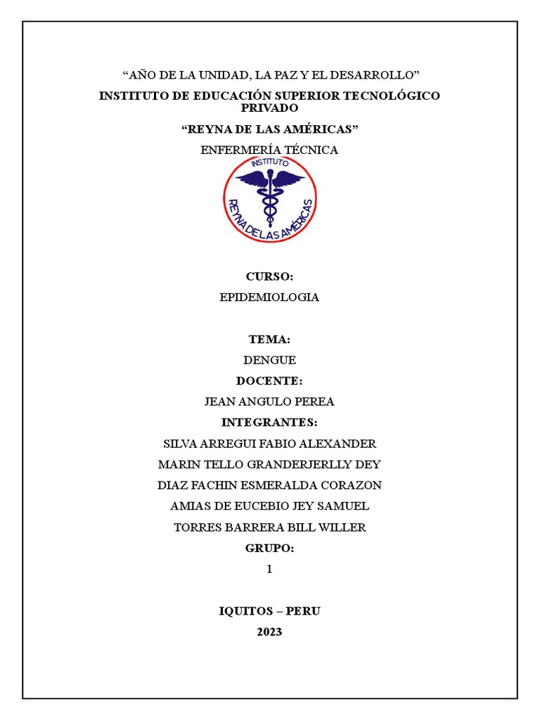 Dengue: factores de riesgo y prevención | PDF | Virus | Causas de la muerte