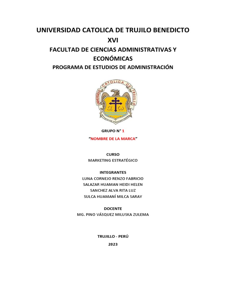 Esquema Informe Parcial 1 (1) | PDF