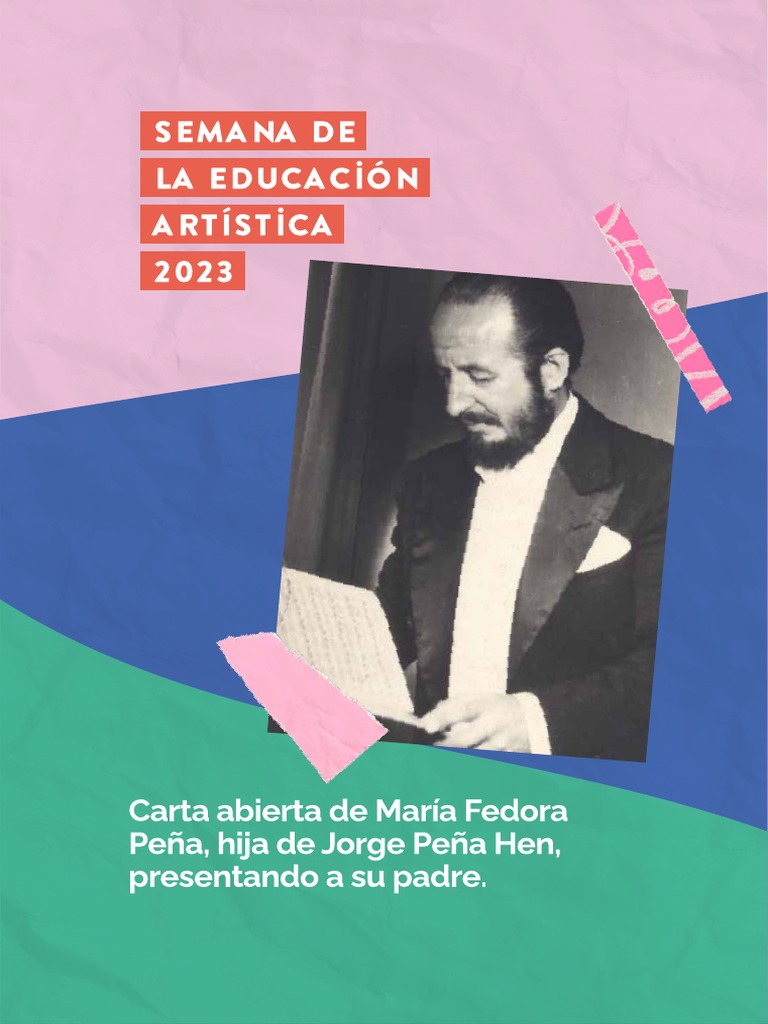 Carta de Maria Fedora Pena Mediacion | PDF | Las artes escénicas
