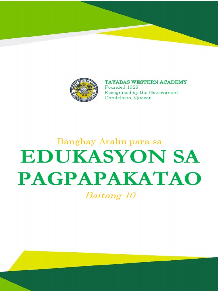 Esp Learning Plan Q3 PDF | PDF