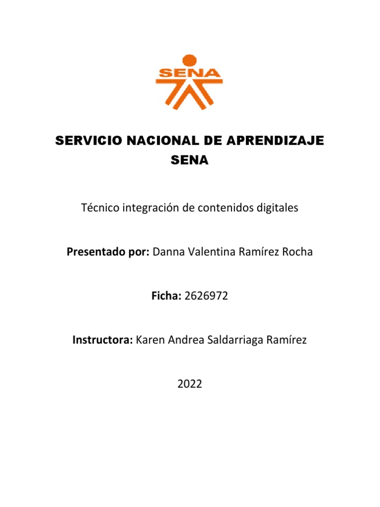Taller Mi Programa de Formación SENA | PDF
