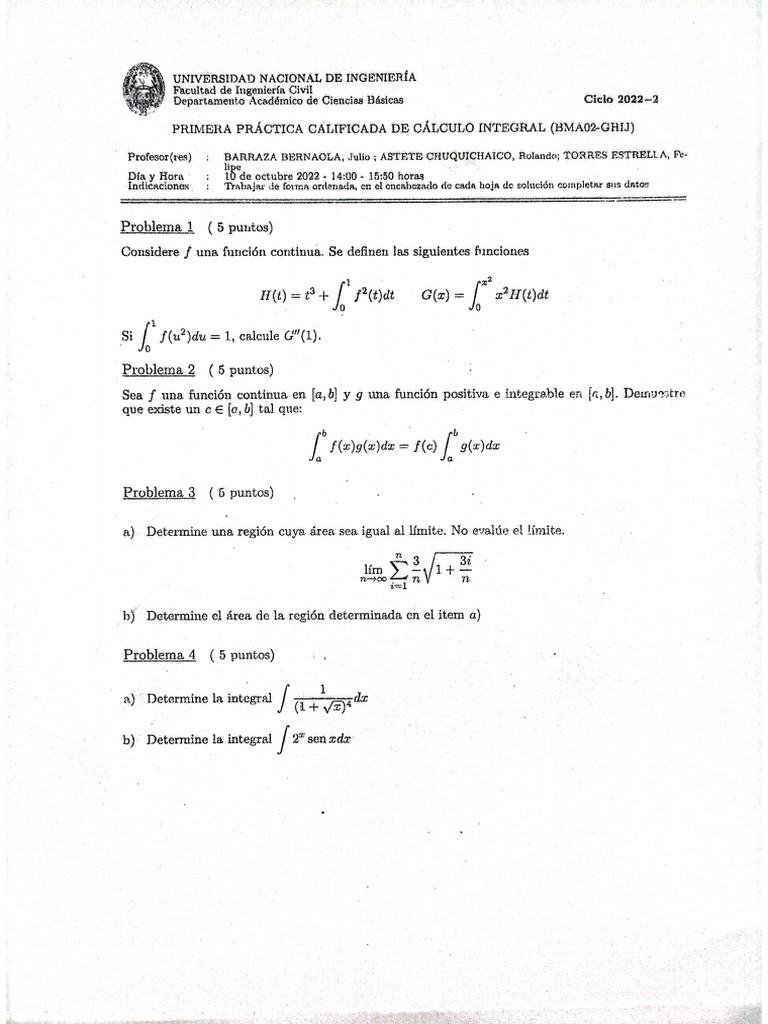 PC1 Bma02 2022-2 | PDF