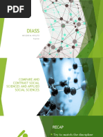 Diss Lesson 1 (Nature and Function of Social Science Disciplines) | PDF ...