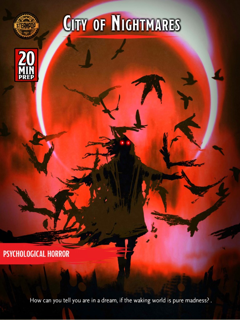 City of Nightmares 5E Compatible Horror One Shot PDF | PDF | Dream