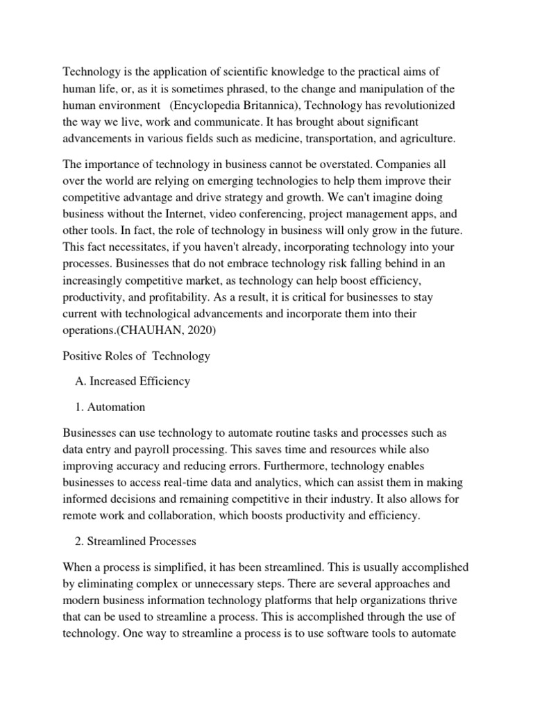 Role of Technology PDF | Download Free PDF | Privacy | Computer Security