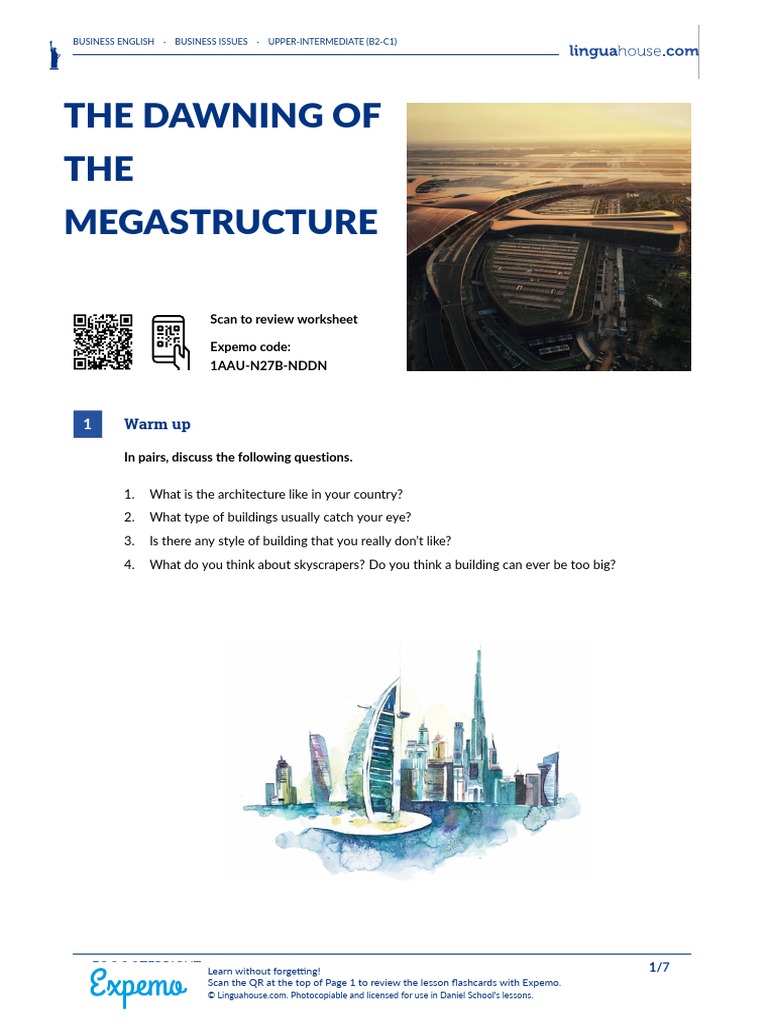 The Dawning of The Megastructure American English Student | PDF