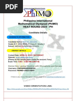 PhIMO REVIEWER | PDF | Odds | Mathematics