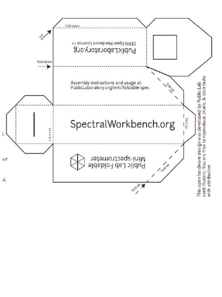Molde para Espectroscopio | PDF