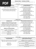 Cantos Semana Santa | PDF