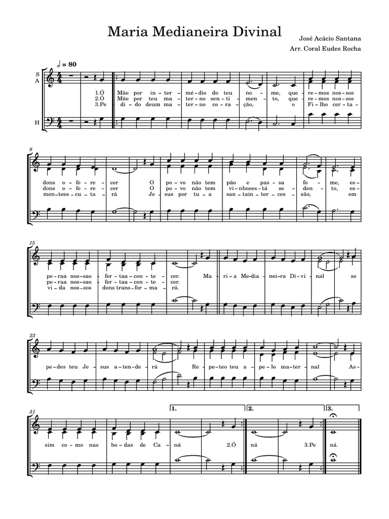 Maria Medianeira Divinal | PDF
