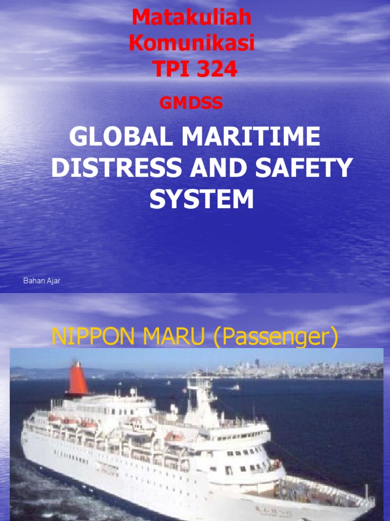 GMDSS | PDF