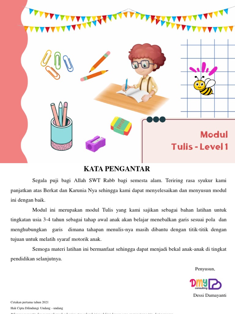 Level 1 - Modul Tulis | PDF