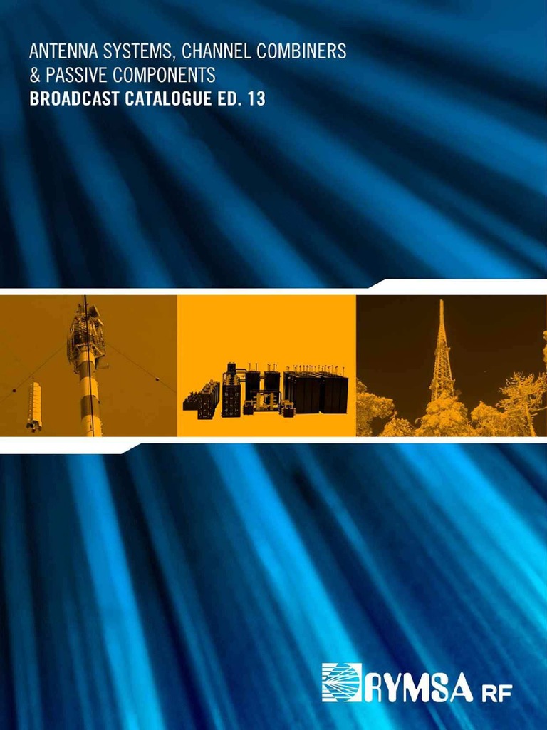 Antenas Catalogo Rymsa | PDF