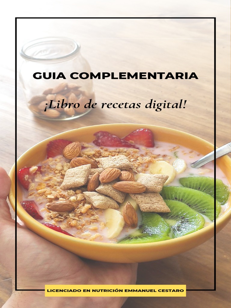 Guia Complementaria Digital de Recetas | PDF | Panes | ensalada