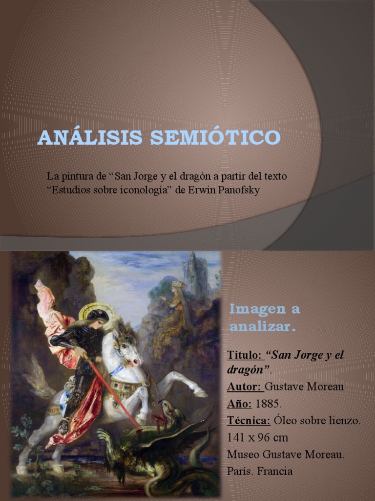 Presentación Análisis Semiótico | PDF | Continuar | Pinturas