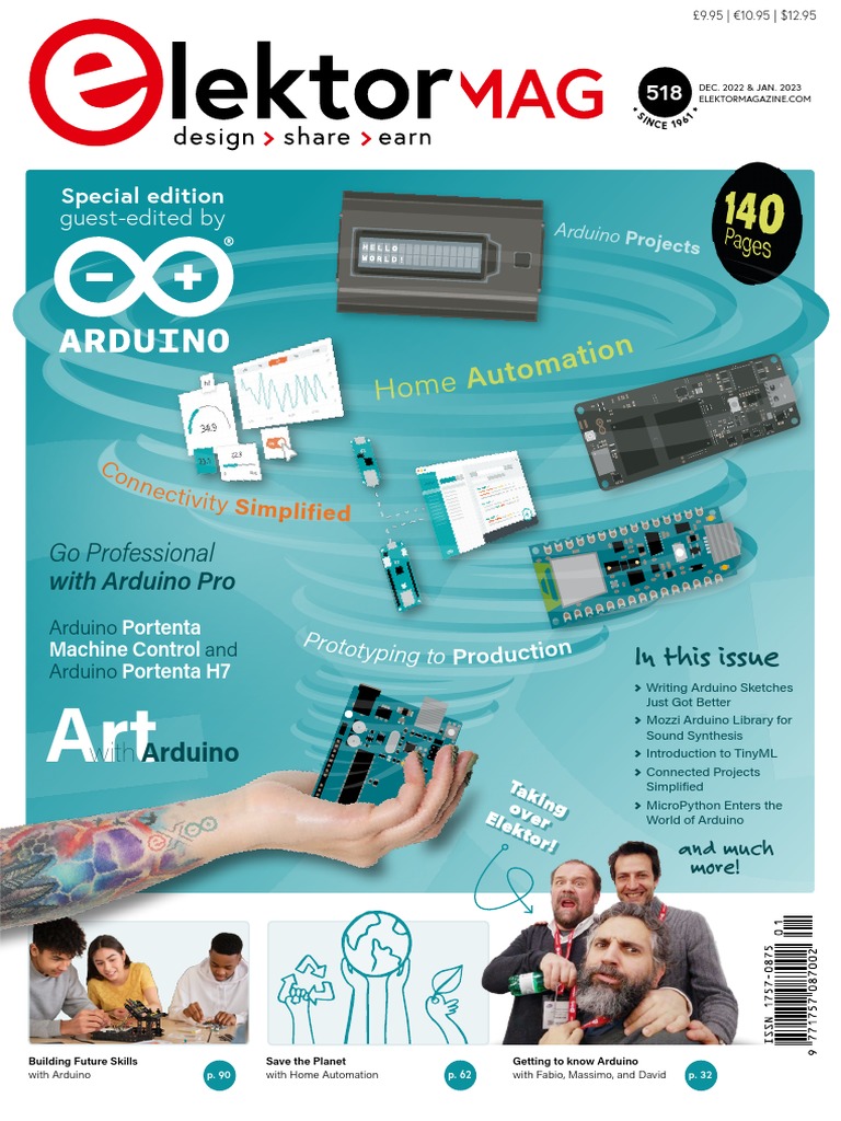 Elektor Special Guest-Edited by Arduino 1 | PDF | Networking | Internet ...