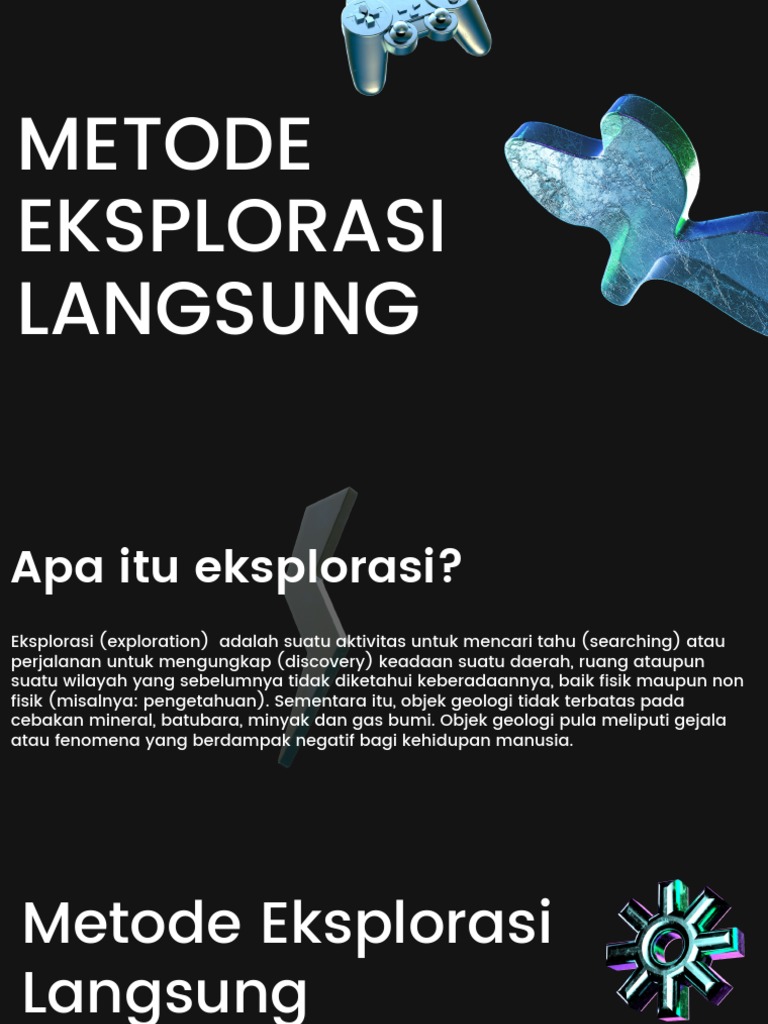Metode Eksplorasi | PDF