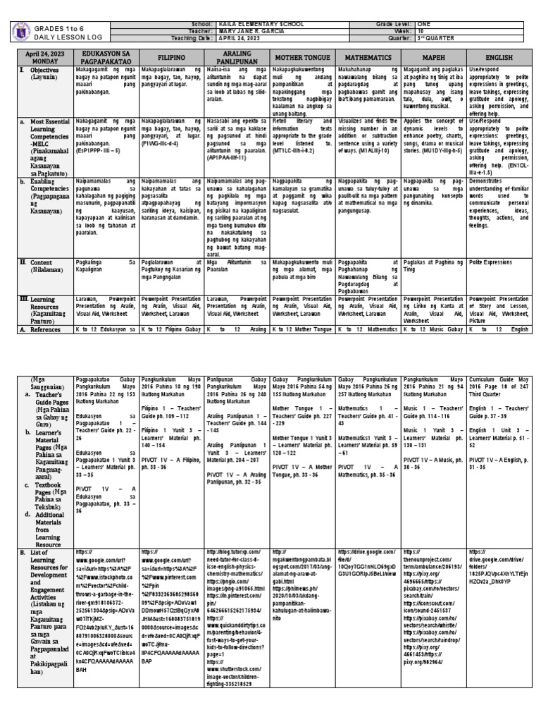 Q3 - 3RD Periodical Test - WLP - Garcia MJ | PDF