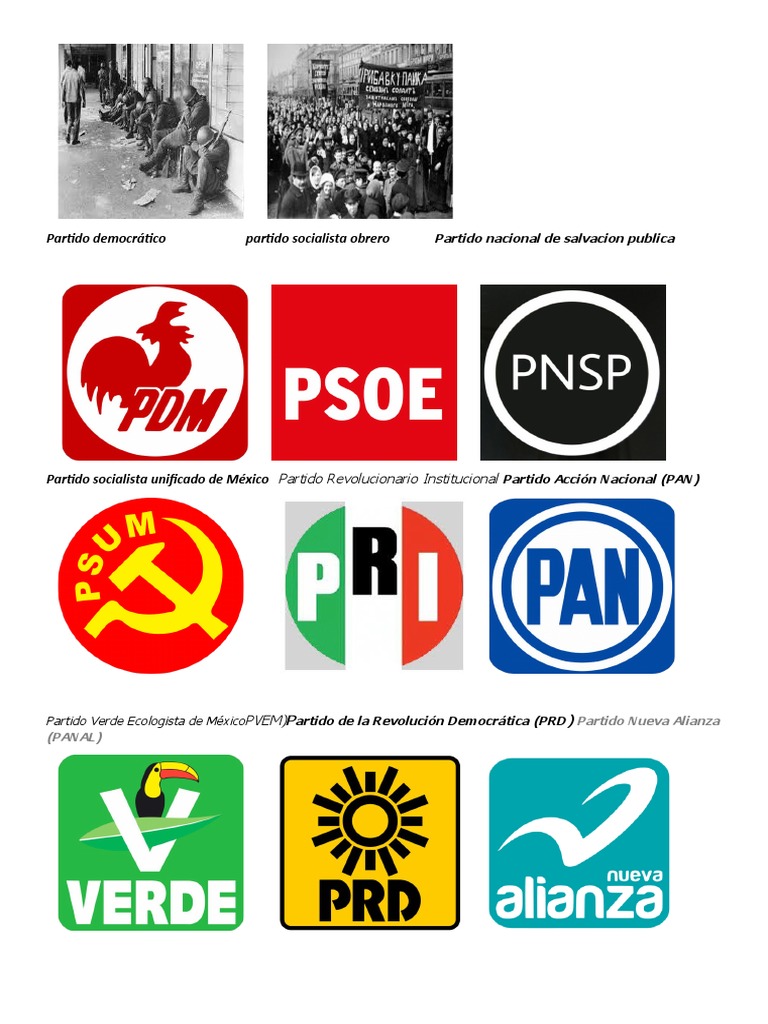 Partidos Politicos | PDF | Democracia | Ideologías políticas