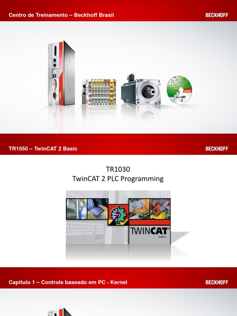 TR1030 - TwinCAT 2 Training - PLC Programming (5853) PDF | PDF | Kernel ...