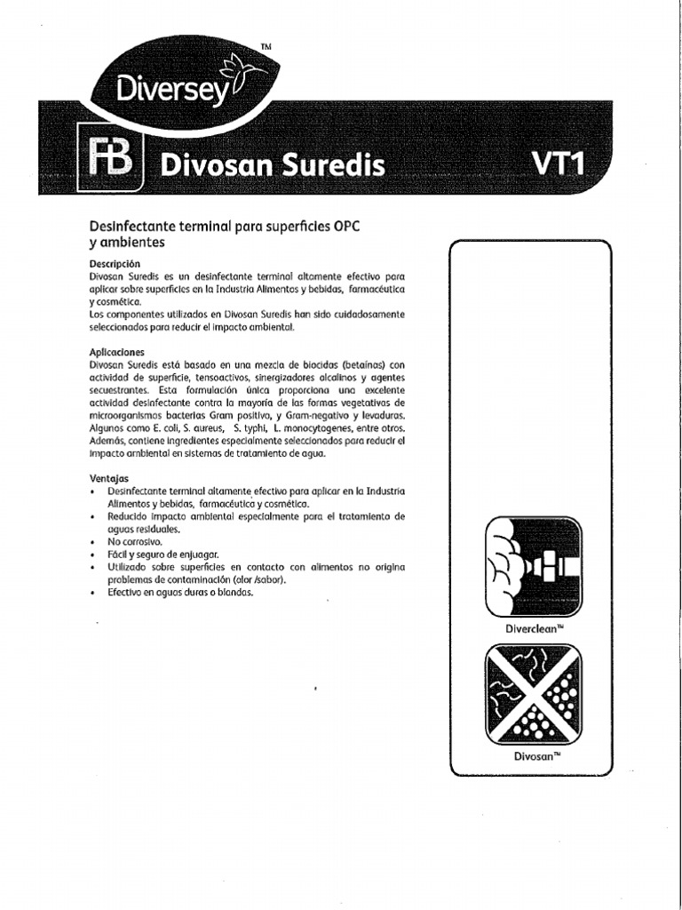 Fichae Tecnica Divosan - 202304211705 | PDF