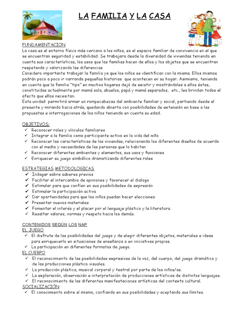 La Familia y La Casa | PDF | Comunicación