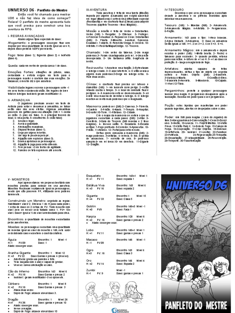 UD6 Panfleto Do Mestre | PDF