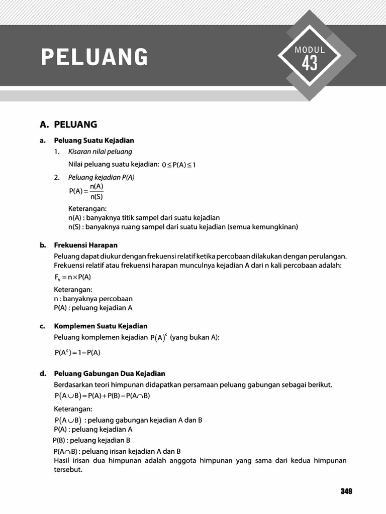 Peluang | PDF
