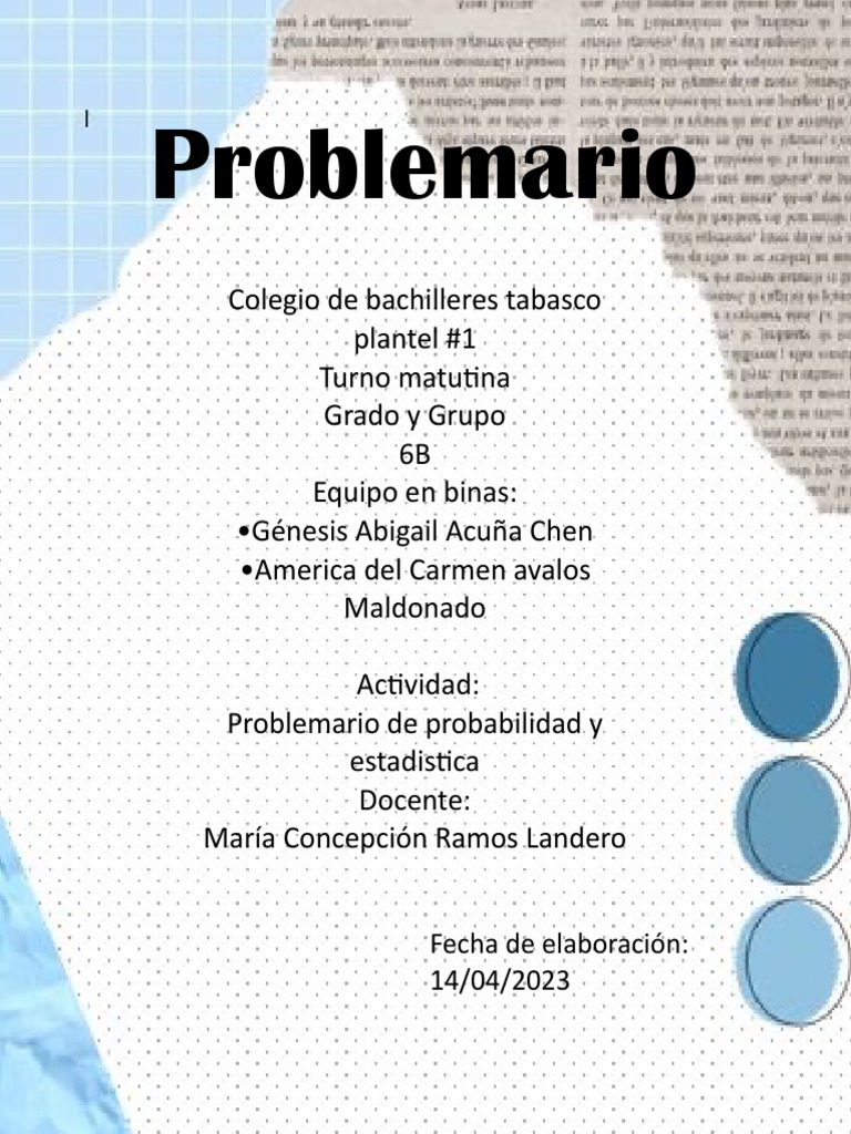 Problemario PDF | PDF | Matemáticas | Science