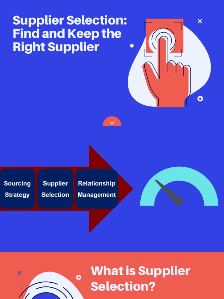 Supplier Selection Process Explained | PDF | Supply Chain | Marketing