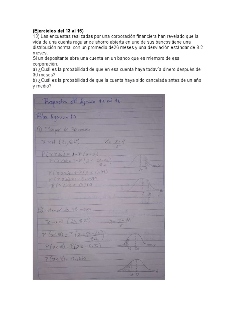 EJERCICIOS 13 Al 16 - Tarea Domingo 10 Julio 2022 | PDF | Negocios