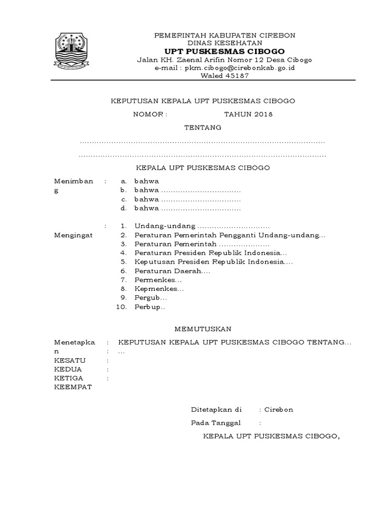 Format SK 2018 | PDF