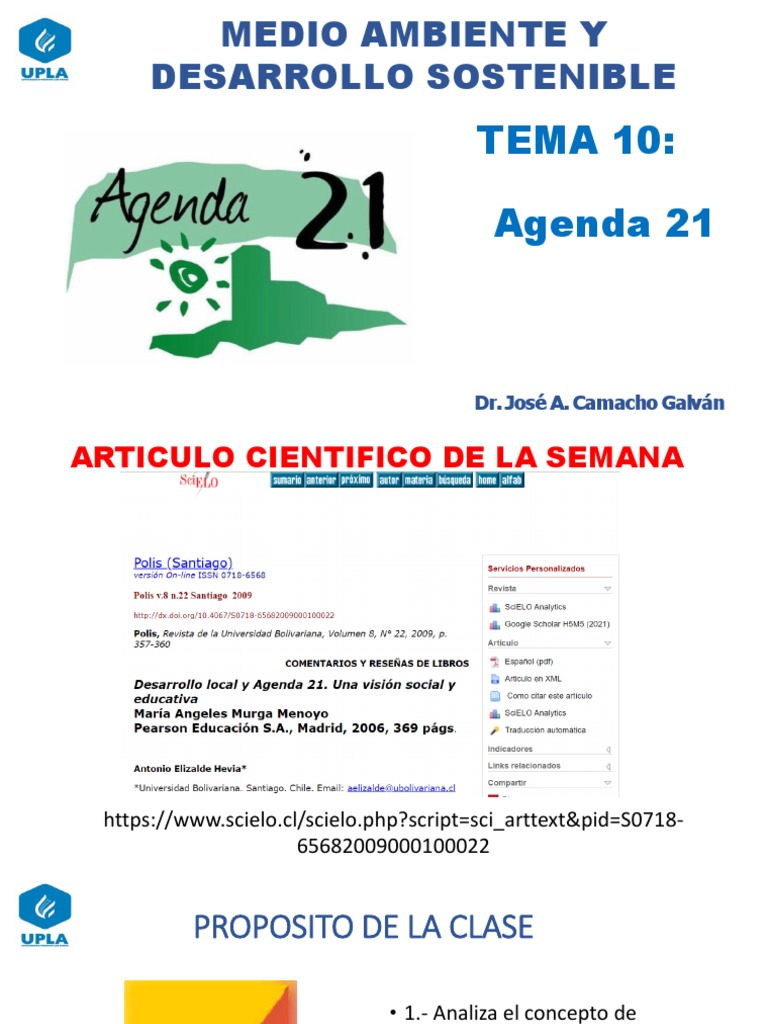 10 Agenda 21 | PDF | Desarrollo sostenible | Sustentabilidad