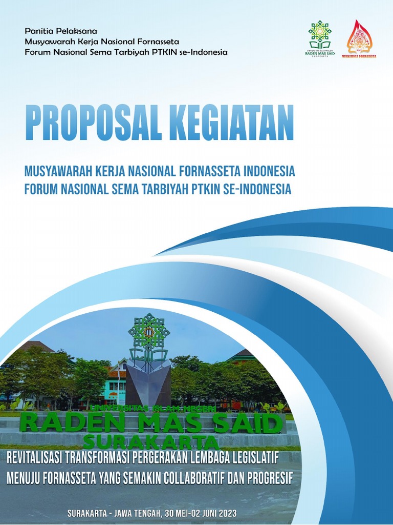 Proposal Kegiatan Fornasseta Benar TTD PDF | PDF