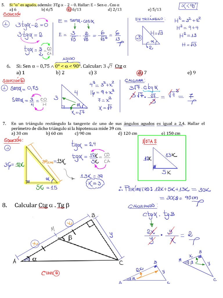 TRIGONOMETRÍA | PDF